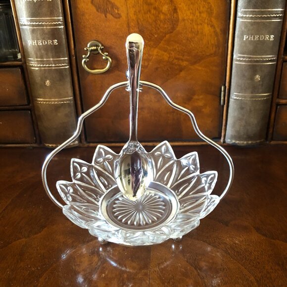Dining | Vintage Crystal Serving Dish | Poshmark